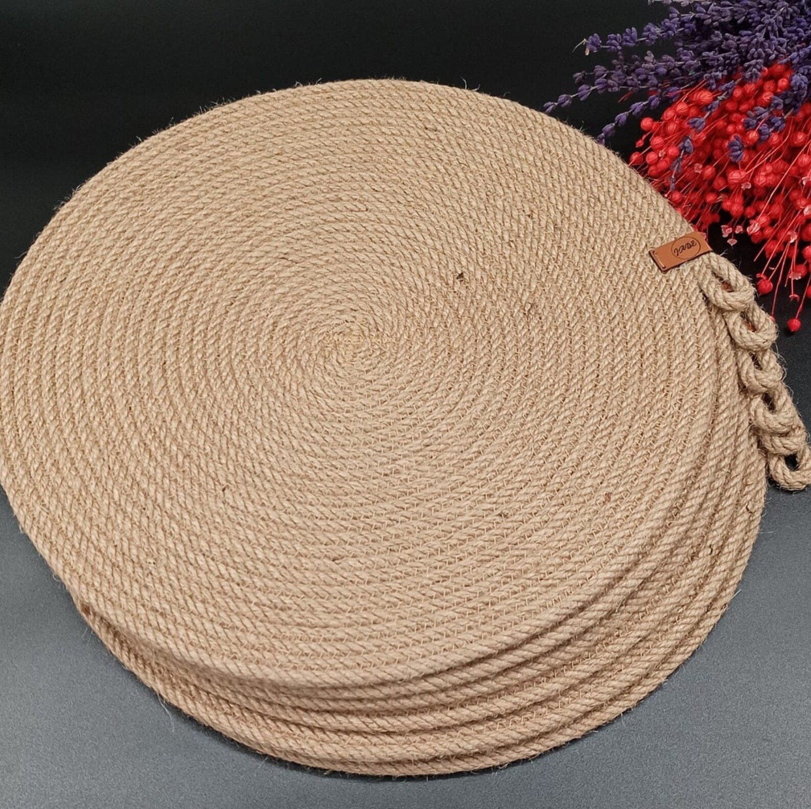 Wicker Placemats, American Service, Table Decoration, Kitchen, Dining ...