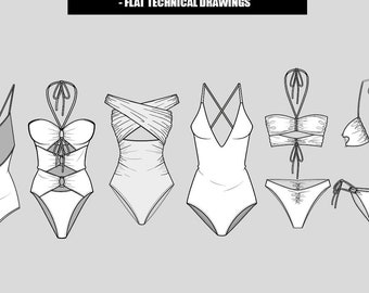 Women Swimwear Bikini Bra Top Swimsuit Beach Cover up Dress Skirt ...