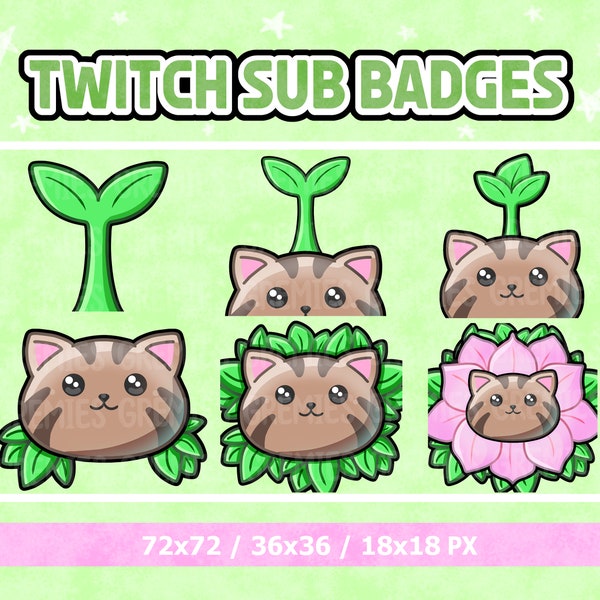 9 Cute Orange Cat Emotes Instant Download 112x112 56x56 28x28 Twitch ...