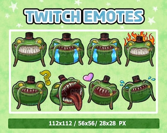 4 League of Legends Emotes Bard - Instant Download - 112x112 56x56 ...