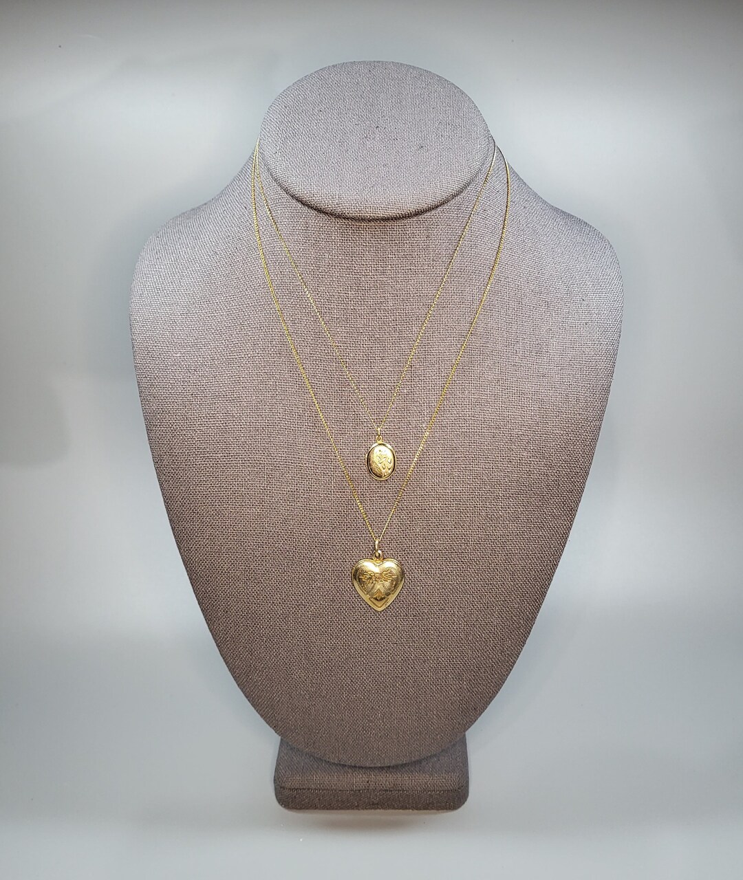 For Charity Vintage Gold Filled Lockets Set of 2 Charming - Etsy