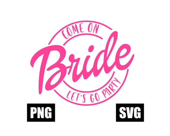 Bride Svg Wedding Cut File for Cricut or Silhouette Wedding - Etsy