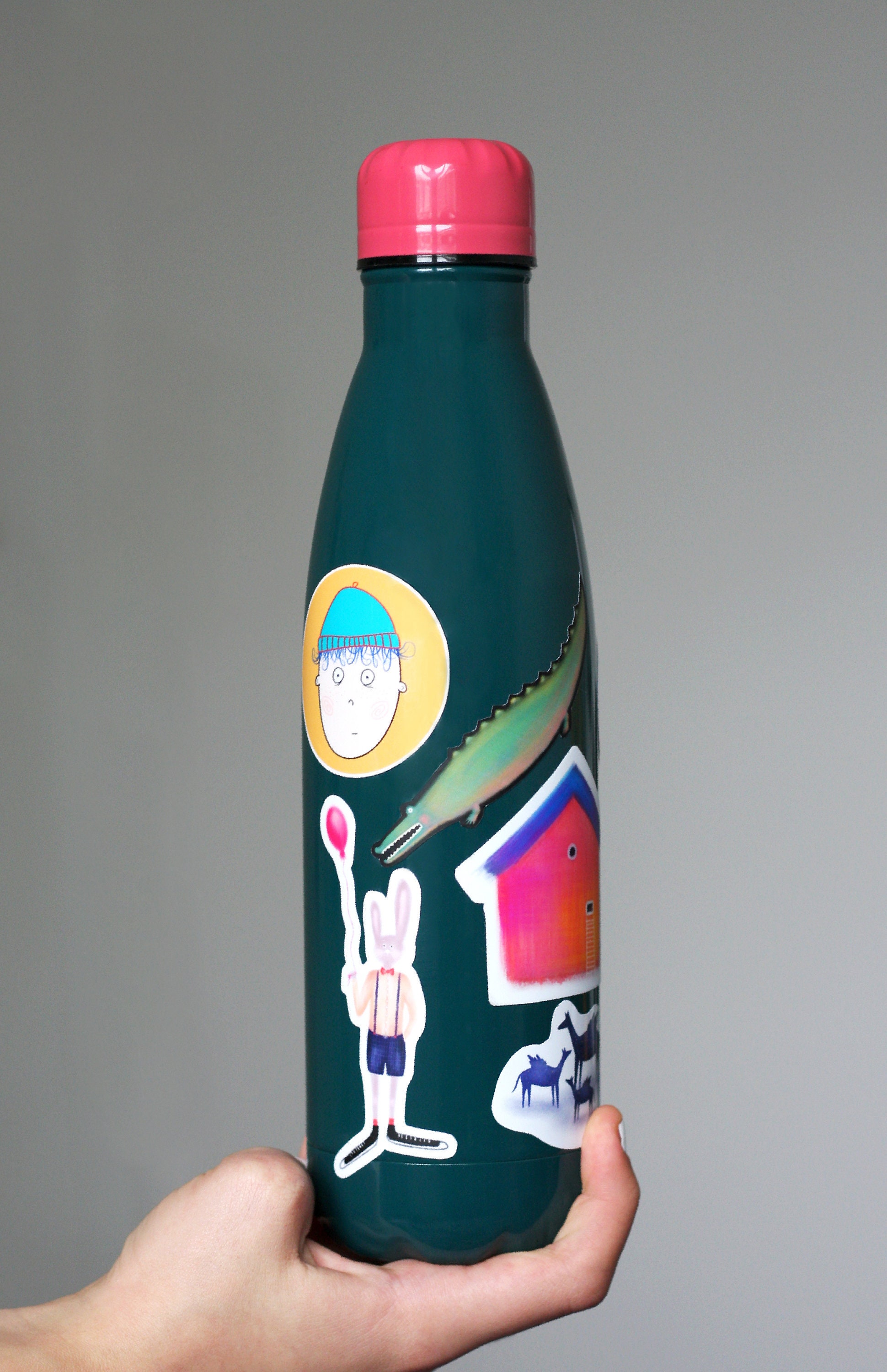 Confused Face Sticker Funny Face Decal Boy's Face Sticker Vinyl Glossy ...