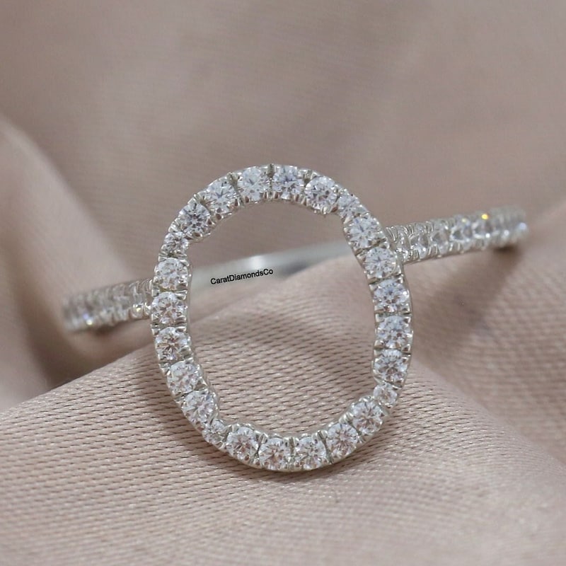 Gold Ring Mount Circle - Etsy