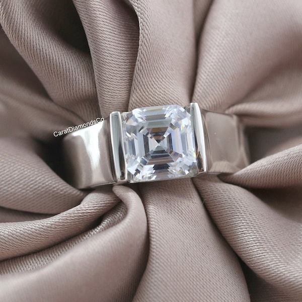 Diamond Bar Ring - Etsy