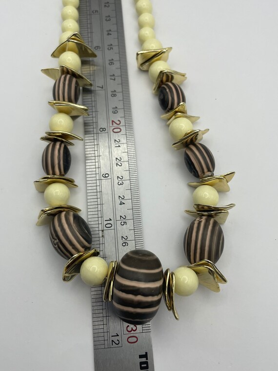 Unusual mid century oversized vintage statement neckl… - Gem