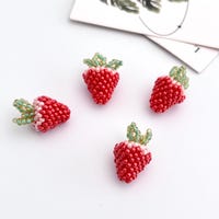 Downloadable Floral Strawberry Beading Template for Indigenous Beadwork ...
