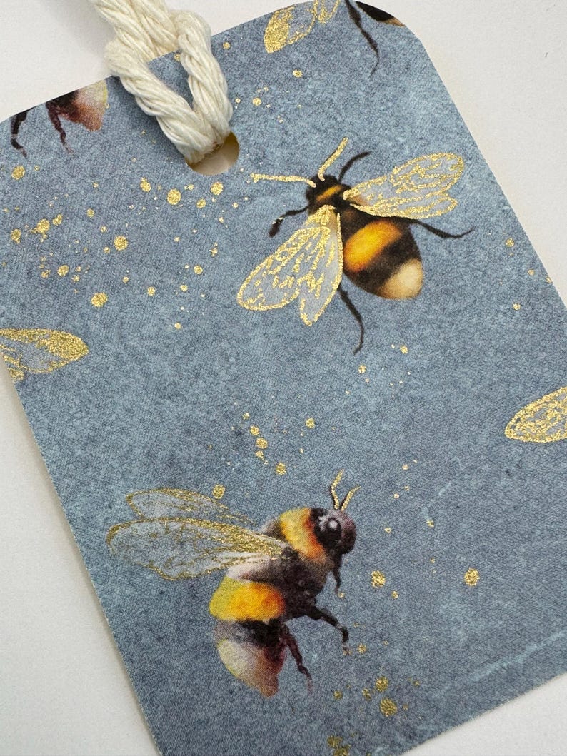 Set of Bee Gift Tags for Every Occasion - Etsy UK