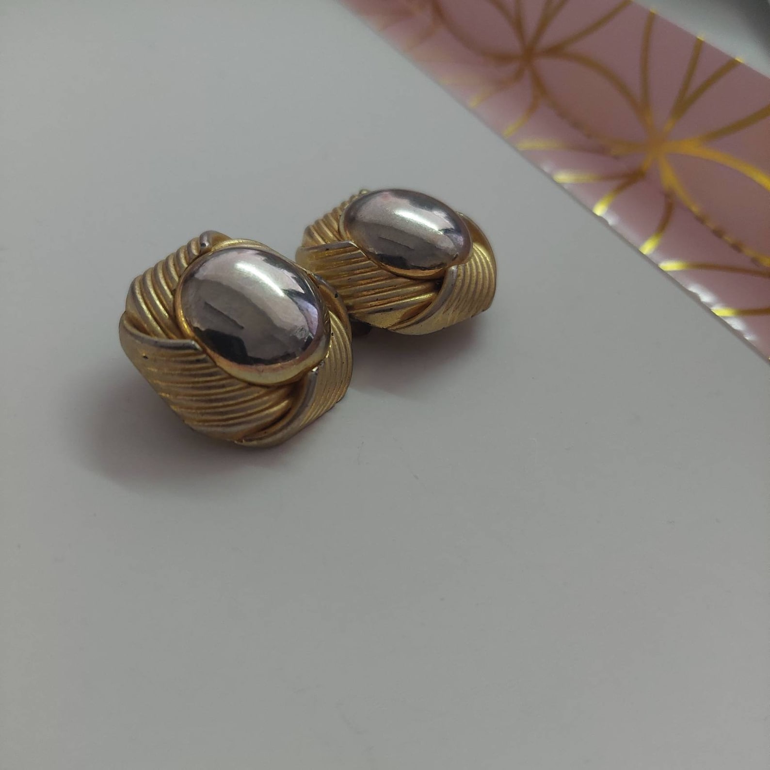 Vintage Ear Clips. Gold Colors. From Estate - Etsy