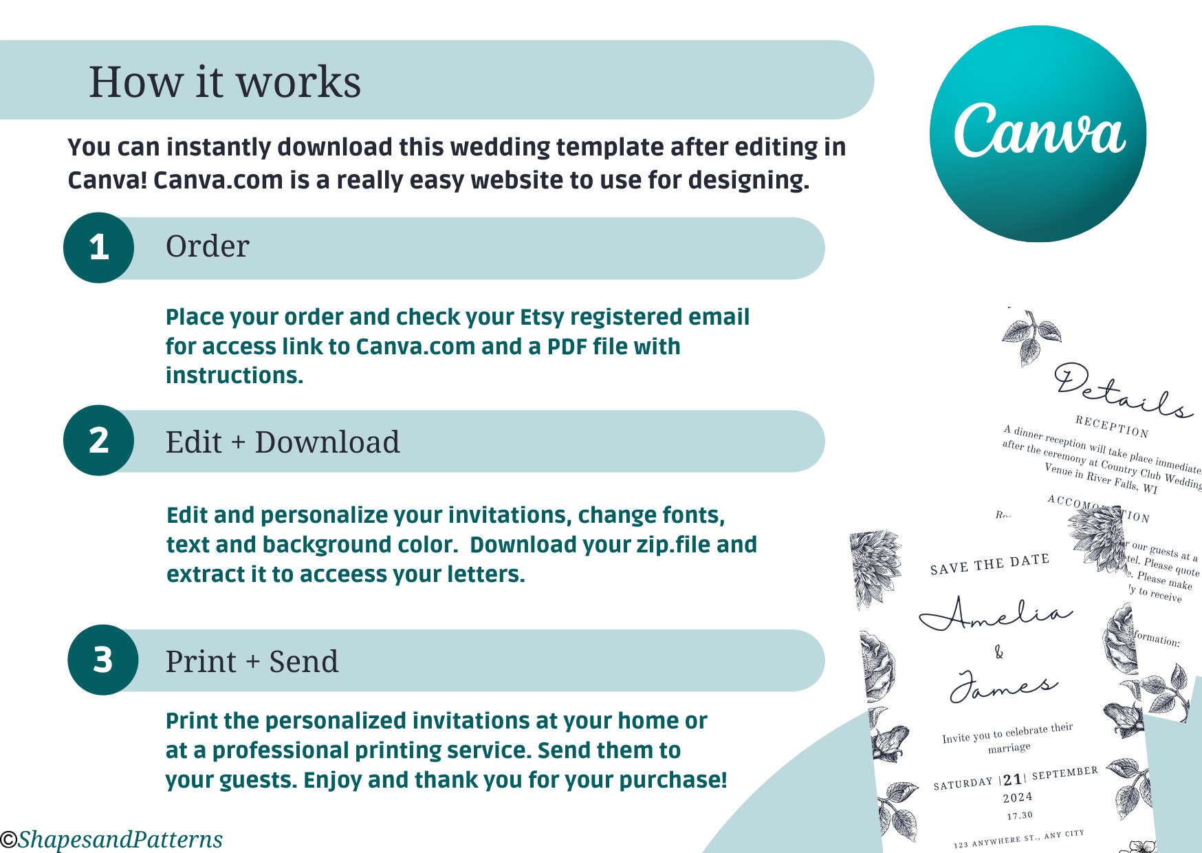 Boarding Pass Wedding Invitations | Plane Ticket Destination | Travel ...