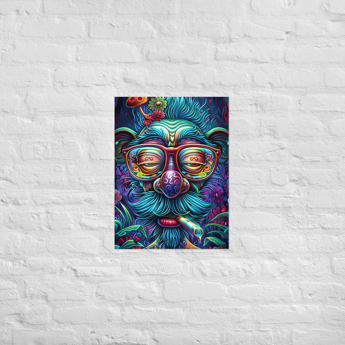 Tripp Trance Poster, Museum Quality, Thick Matte Paper, Psychedelic ...
