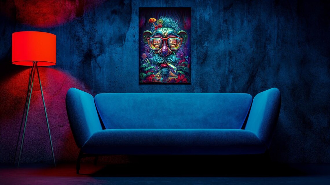 Tripp Trance Poster, Museum Quality, Thick Matte Paper, Psychedelic ...