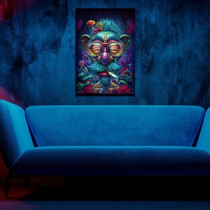 Tripp Trance Poster, Museum Quality, Thick Matte Paper, Psychedelic ...