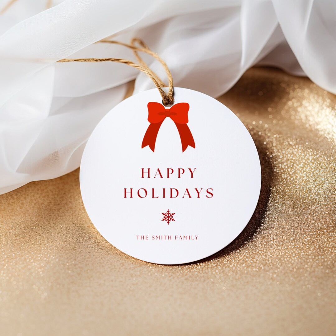 DIY Christmas Gift Tags,personalized Xmas Gift Tags,festive Gift Tags ...