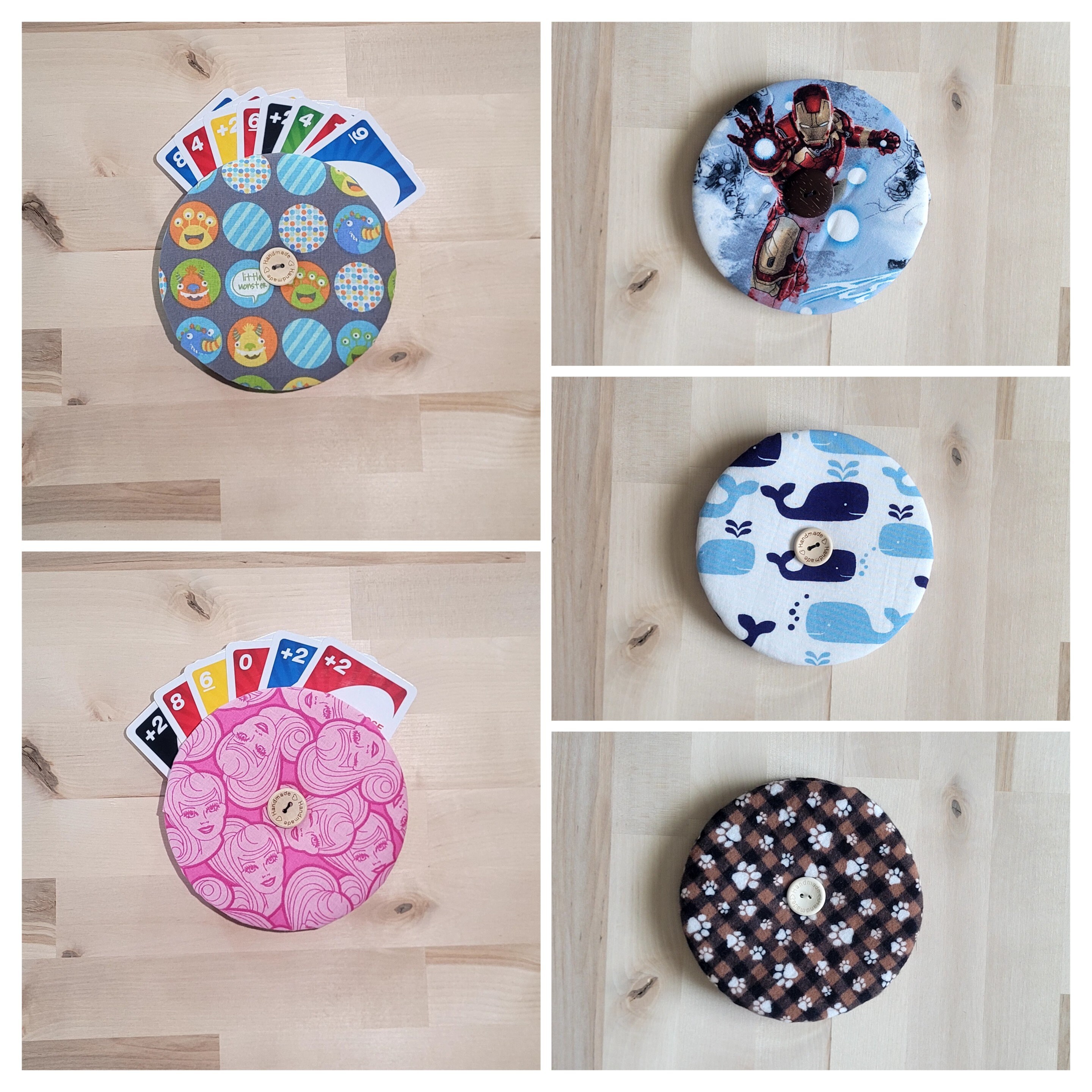 Kids Playing Card Holder - Etsy