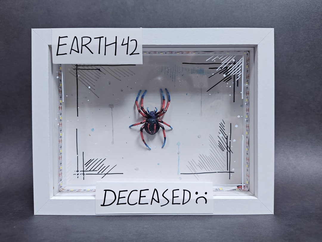 Miles Morales Radioactive Spider Specimen Earth 42 Spider Movie Prop ...