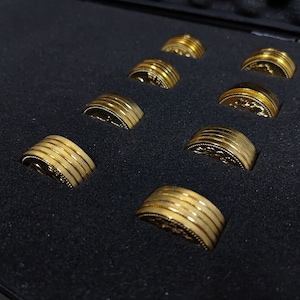 Continental Coin Case the Continental Gold Coin Display Case Cosplay ...