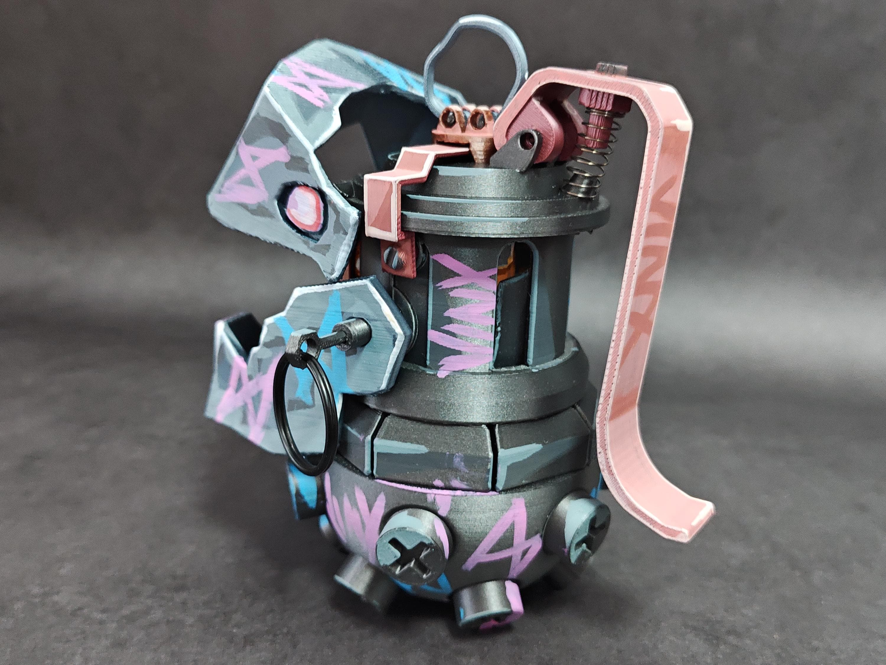 Jinx Grenade Bomb Jinx Cosplay Arcane Flame Chomper Props - Etsy
