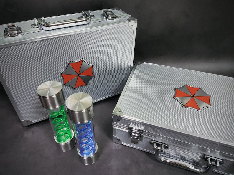 Umbrella Suitcase T Virus Vial Display Case Cosplay Resident - Etsy
