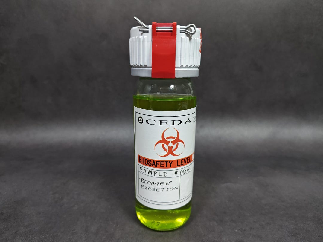 L4D2 Bile Bomb Left4dead Bile Bottle Cosplay Video Game Prop - Etsy