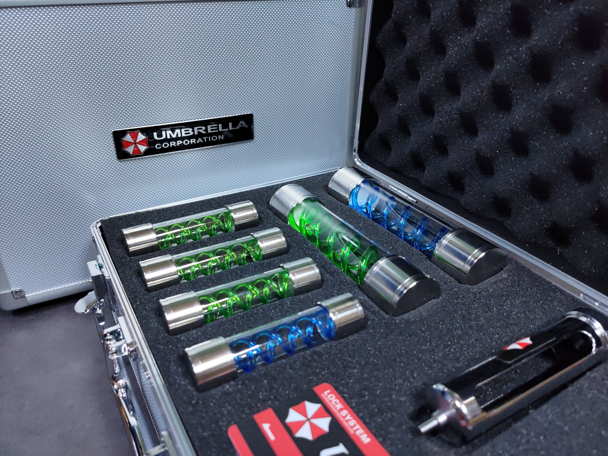 T Virus Syringe Case Resident Evil Sample Suitcase Umbrella - Etsy UK