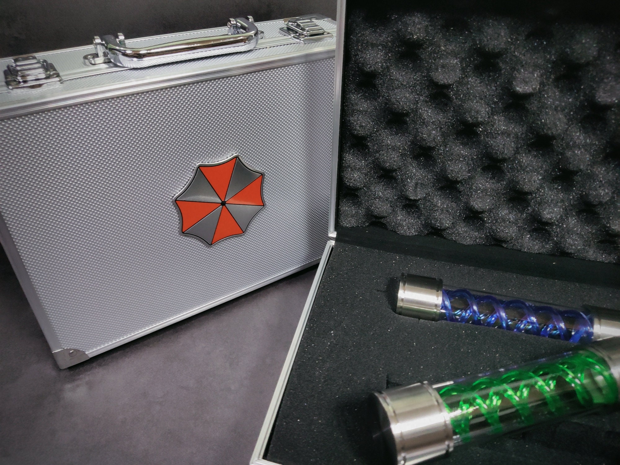 Umbrella Suitcase T Virus Vial Display Case Cosplay Resident - Etsy Canada