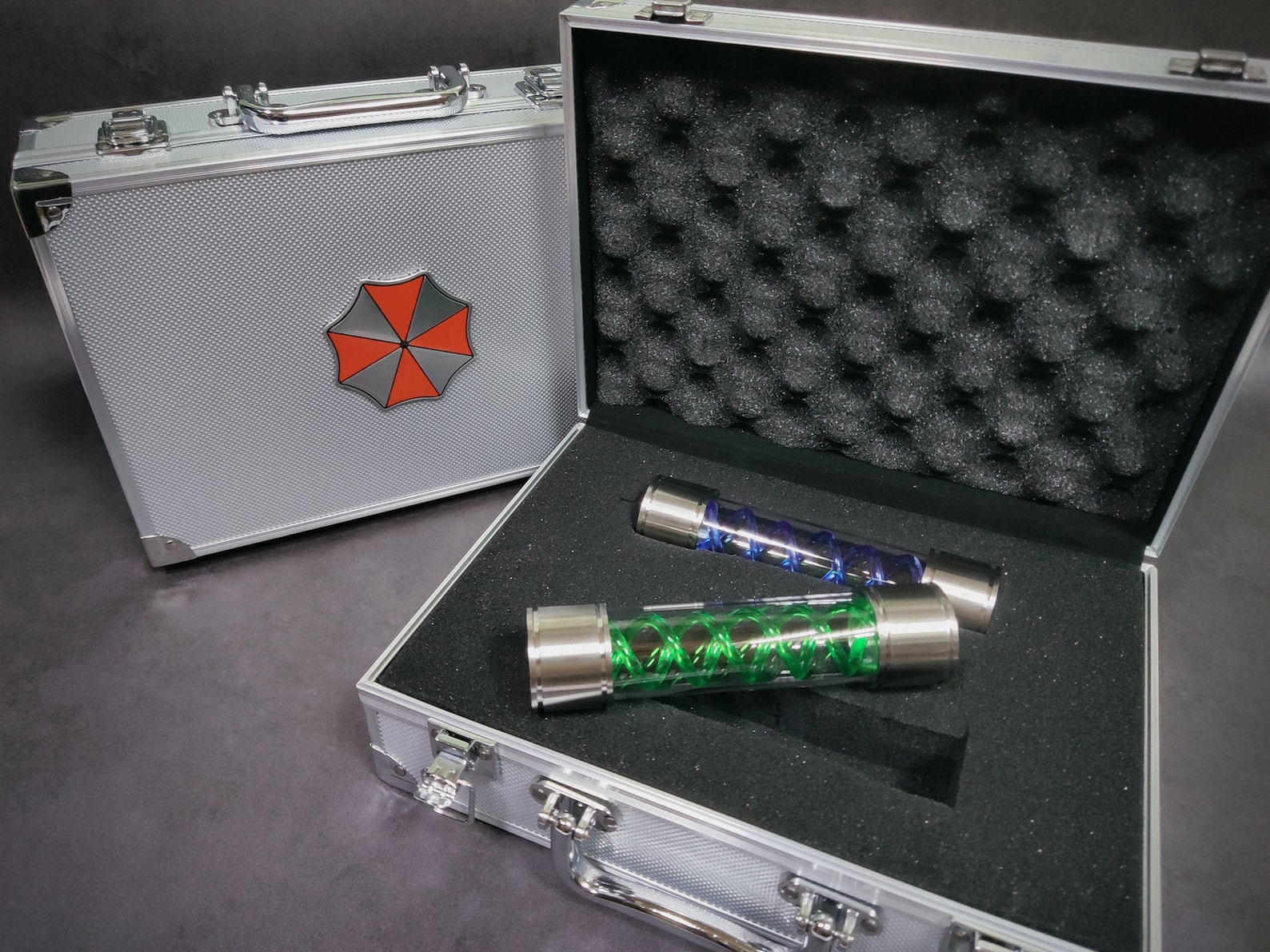 Umbrella Suitcase T Virus Vial Display Case Cosplay Resident - Etsy