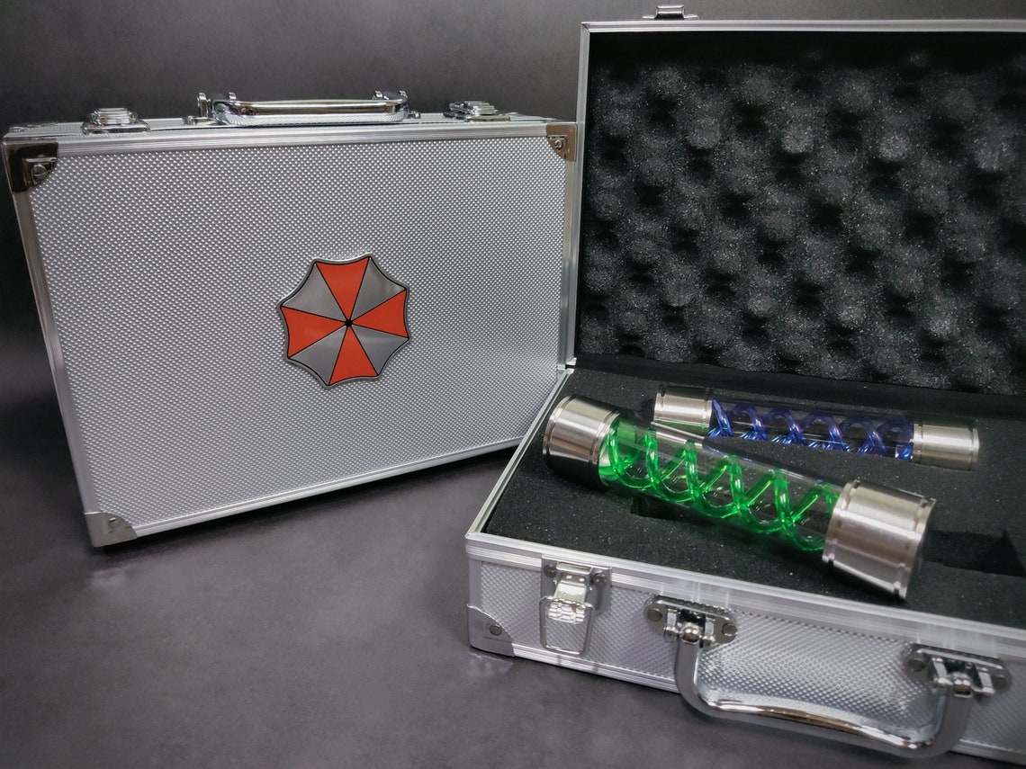 Umbrella Suitcase T Virus Vial Display Case Cosplay Resident - Etsy