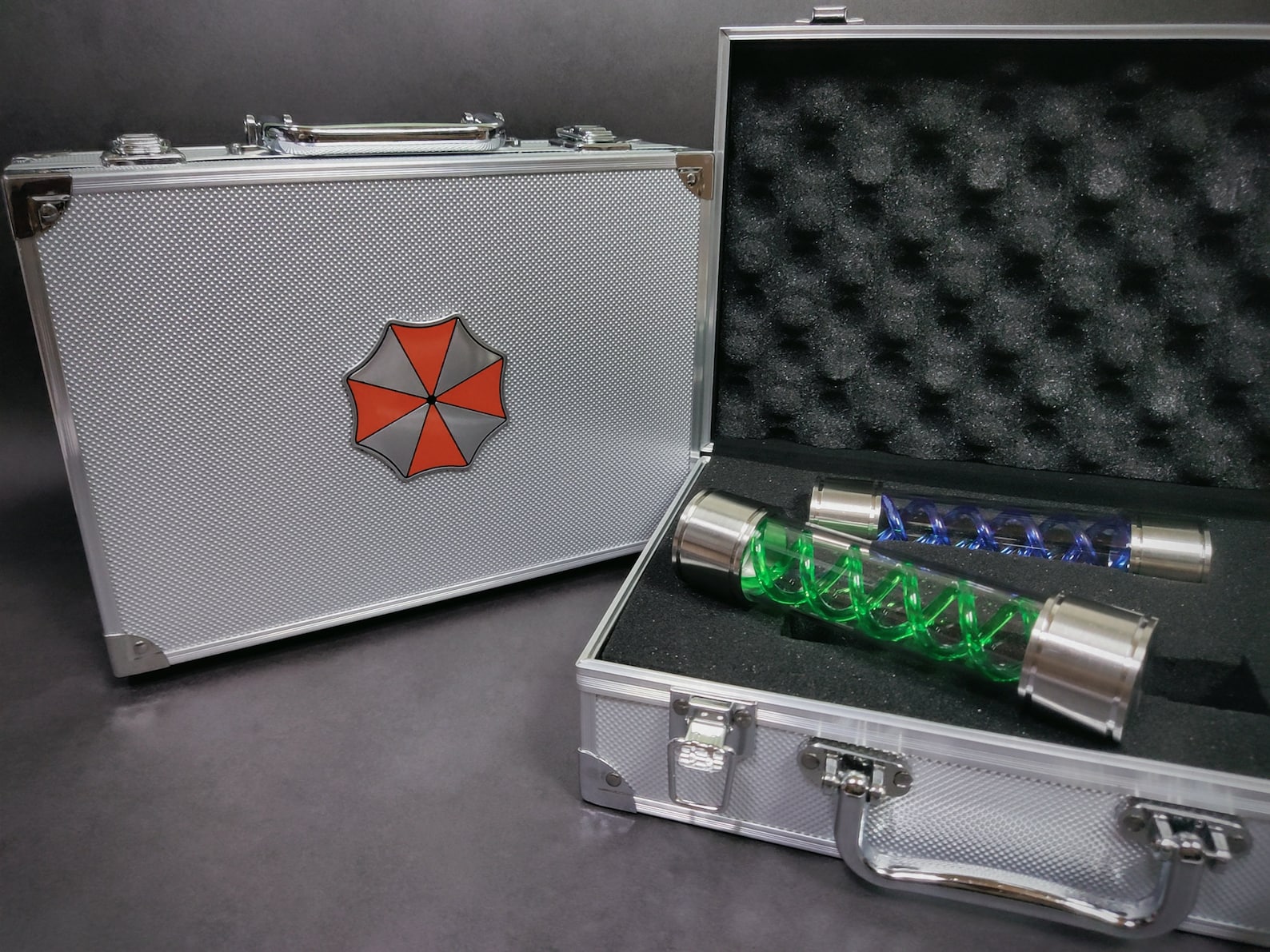 Umbrella Suitcase T Virus Vial Display Case Cosplay Resident - Etsy