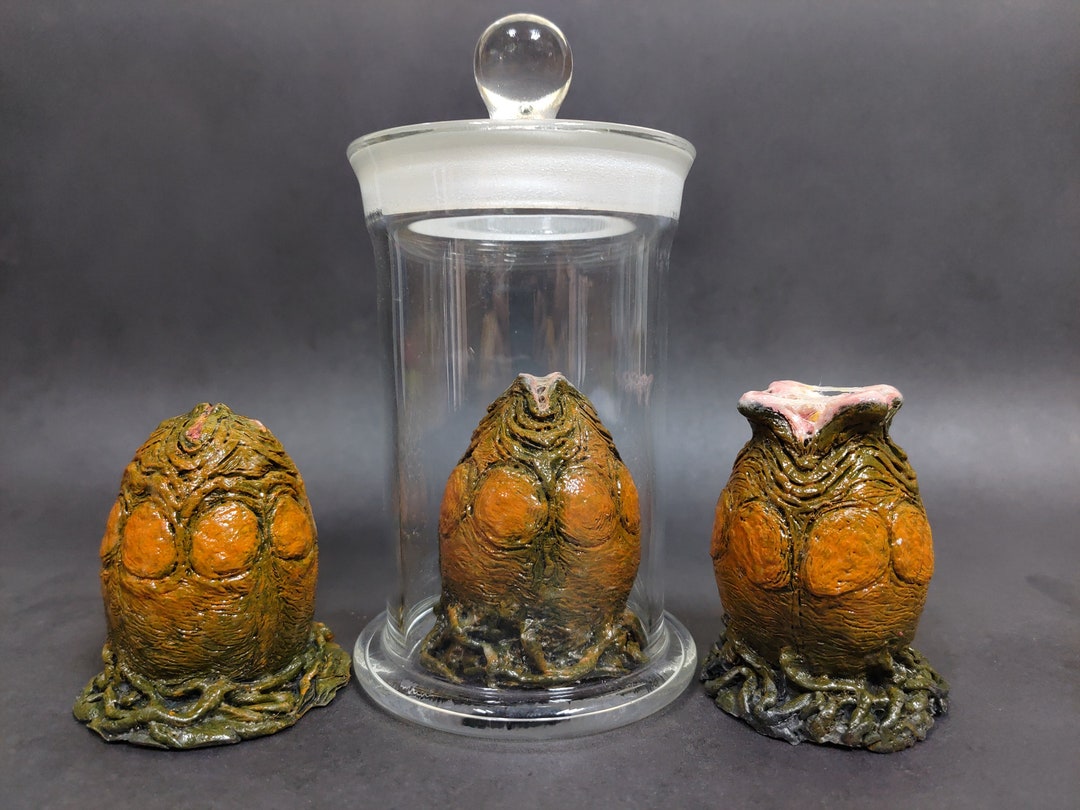 Alien Egg Jar Xenomorph Egg Glass Jar Xenomorph Embryo Movie Prop - Etsy