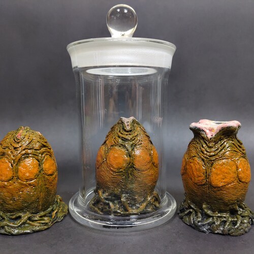 Alien Egg Jar Xenomorph Egg Glass Jar Xenomorph Embryo Movie - Etsy