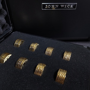 Continental Coin Case the Continental Gold Coin Display Case Cosplay ...