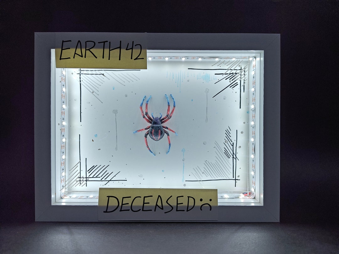 Miles Morales Radioactive Spider Specimen Earth 42 Spider Movie Prop - Etsy