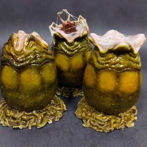 1:6 Scale Alien Egg Facehugger Embryo Xenomorph Egg 1/6 Scale Display ...