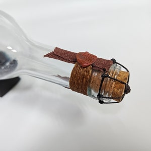 Black Pearl Ship in a Bottle Black Pearl Model Movie Prop Replica - Etsy