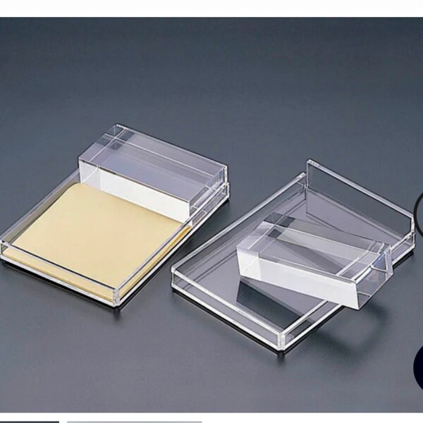 Acrylic Sticky Note Holder - Etsy