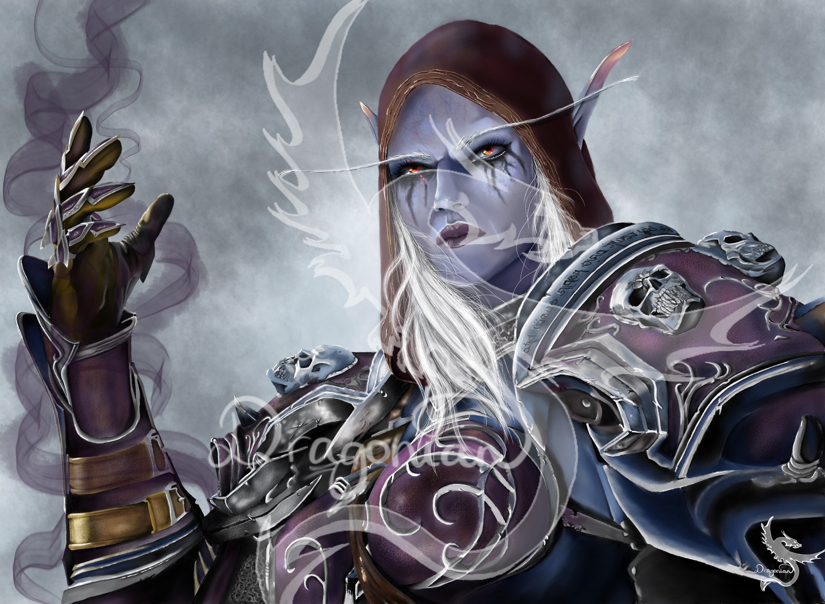 World of Warcraft-sylvanas the Banshee Queen - Etsy