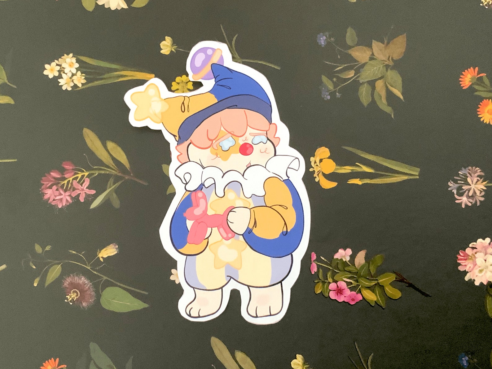 Clown O Vision Basic Set - 6pcs / 1pc Cute and Colourful Clown Stickers ...