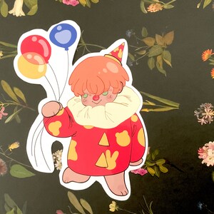 Clown O Vision Basic Set - 6pcs / 1pc Cute and Colourful Clown Stickers ...