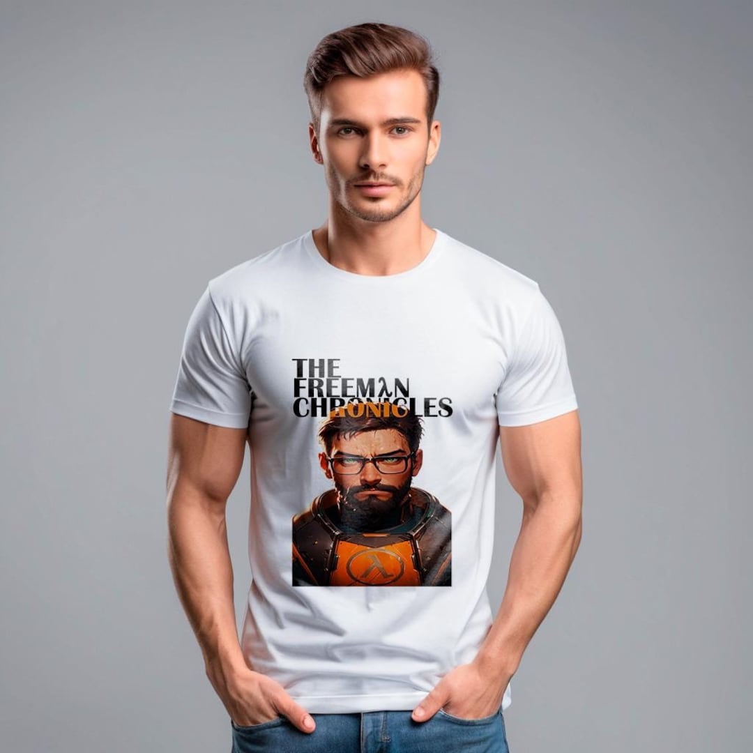 The Freeman Chronicles Graphic Tee, Gamer Shirt, Unisex Video Games Fan ...