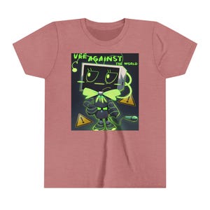 Vee Against the World Tee, Dandy's World Graphic Tshirt, Trendy Kids ...