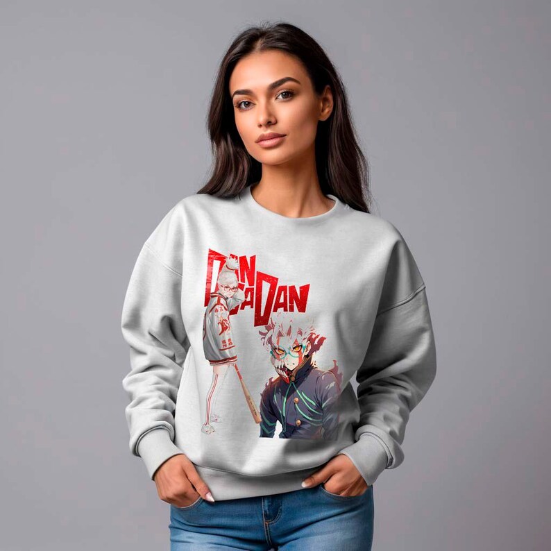 Dandadan Duo: Ayase, Okarun Sweatshirt Unisex, Anime Manga , Graphic ...