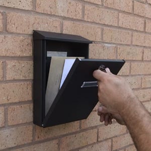 Personalised Letter Box, Post Box, Custom Mailbox, Letter Box, Compact ...