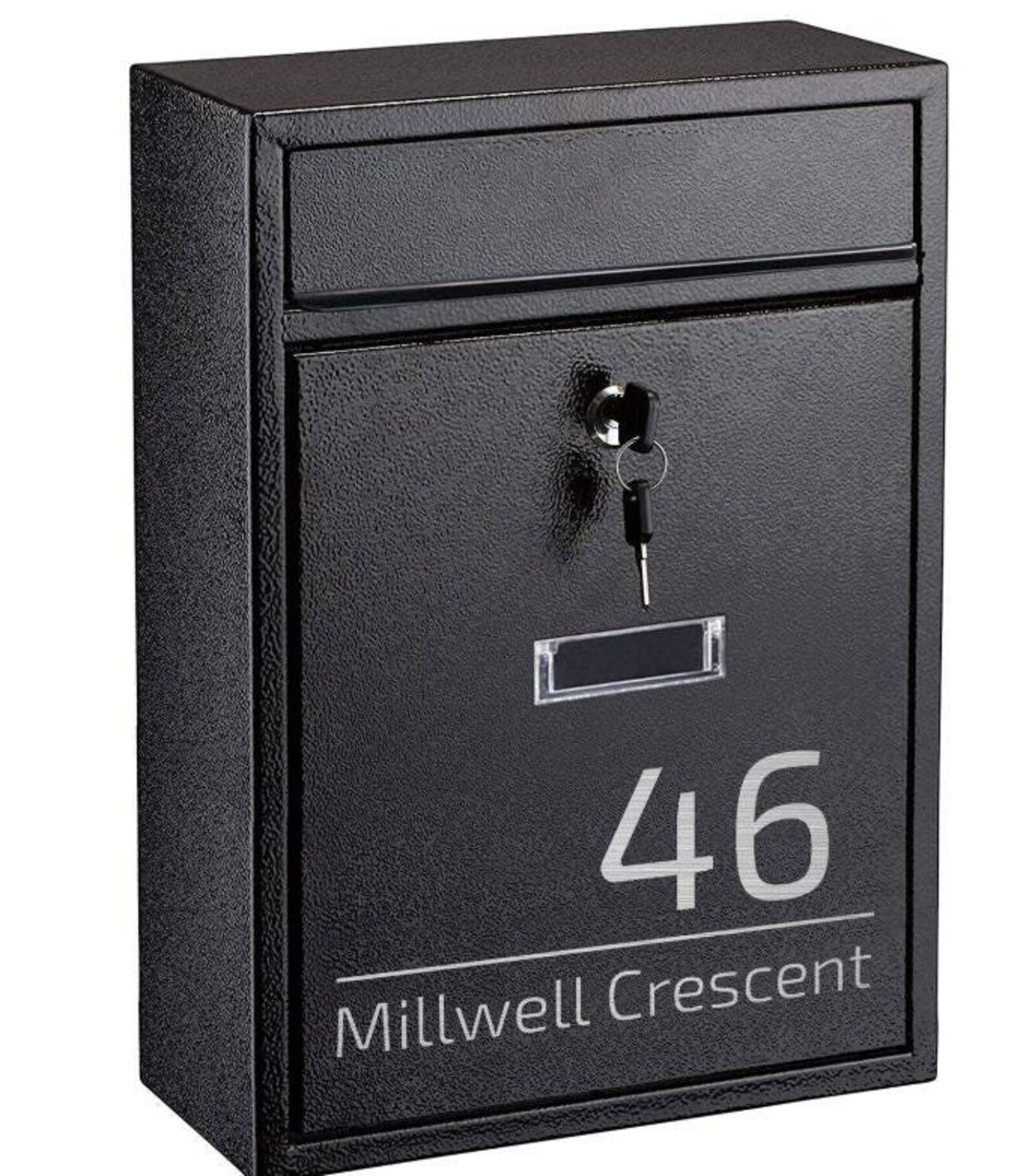 Personalised Letter Box, Post Box, Custom Mailbox, Letter Box, Compact ...