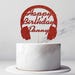 Personalised Headphones Birthday Cake Topper | Music Glitter Cake ...