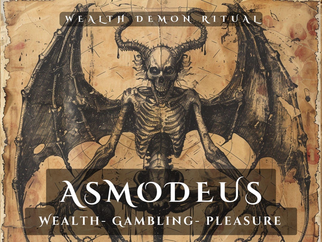ASMODEUS Wealth Demon Introduction for Gambling Luck, Abundance and ...