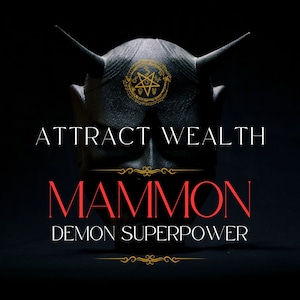 MAMMON Attract Wealth Demon Superpower - Etsy