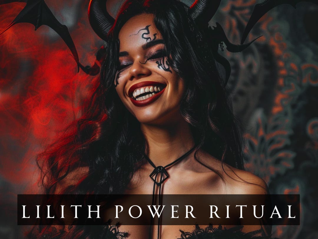LILITH Witchcraft Ritual - Reconnect With Your Female Powers. Both for ...