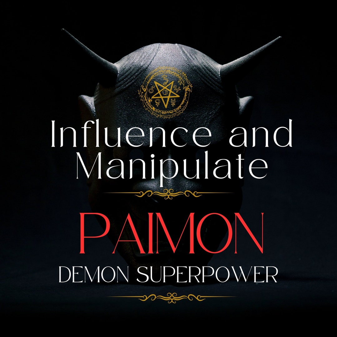 PAIMON Influence and Manipulate Demon Superpower - Etsy