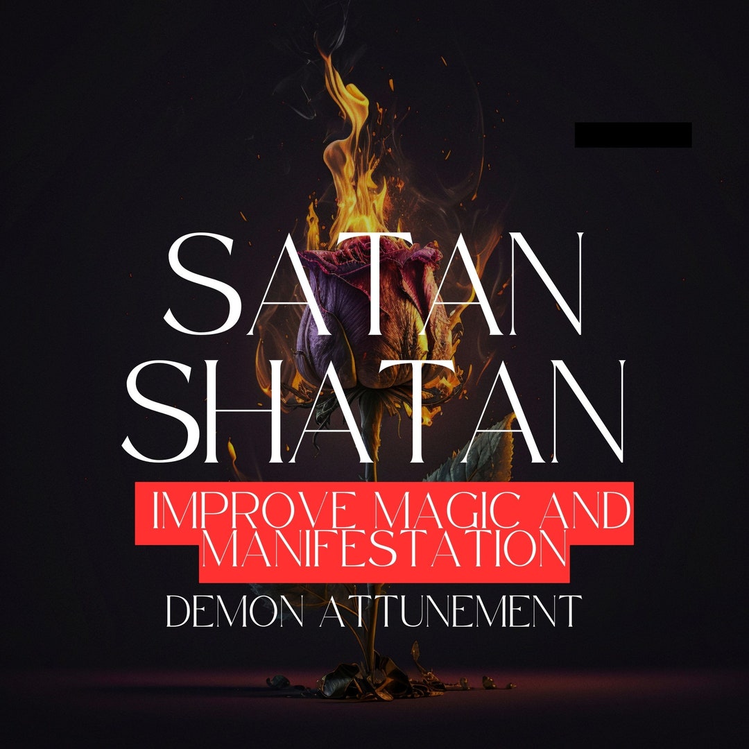SATAN Demon Attunement. Improve Your Magic Powers, Clairvoyance ...